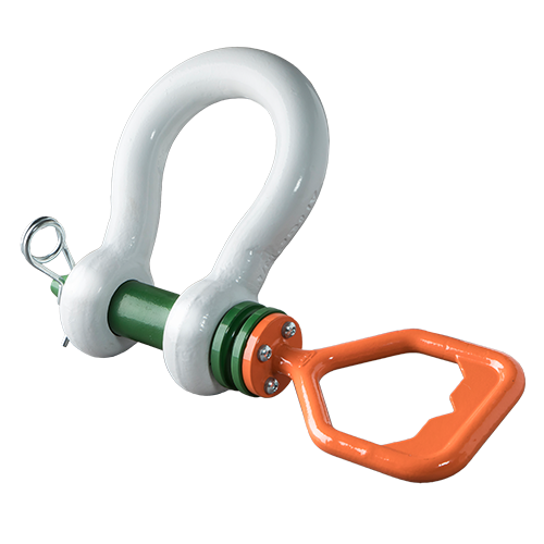 Green Pin Tapered Pin ROV Shackle D 55T [POGHBB65ROVRLTD] | Canada ...